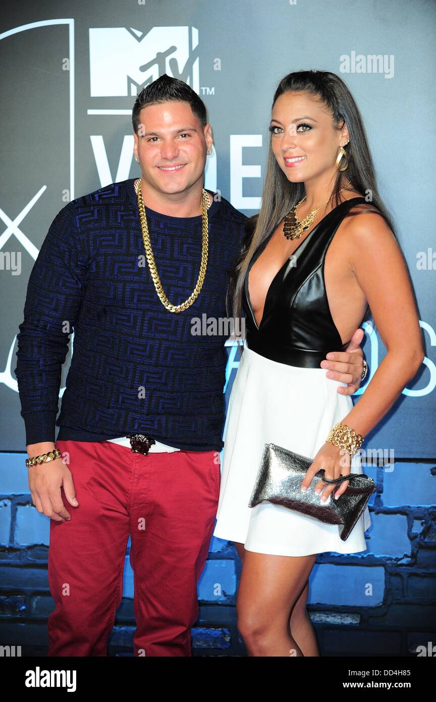 Brooklyn, NY. 25th Aug, 2013. Ronnie Magro, Sammi Giancola at arrivals ...