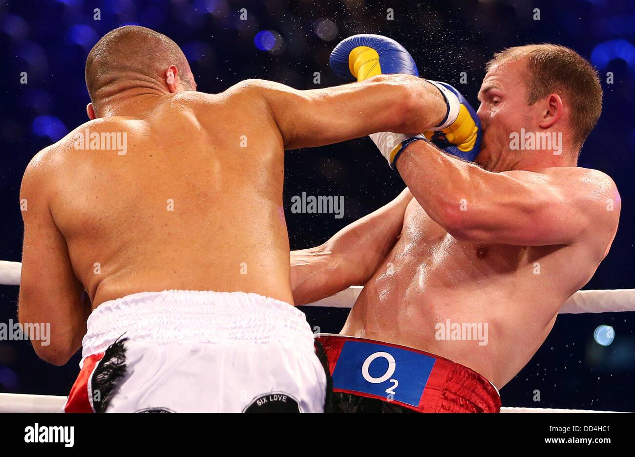 Schwerin, Germany. 25th Aug, 2013. European boxing champion Juergen ...