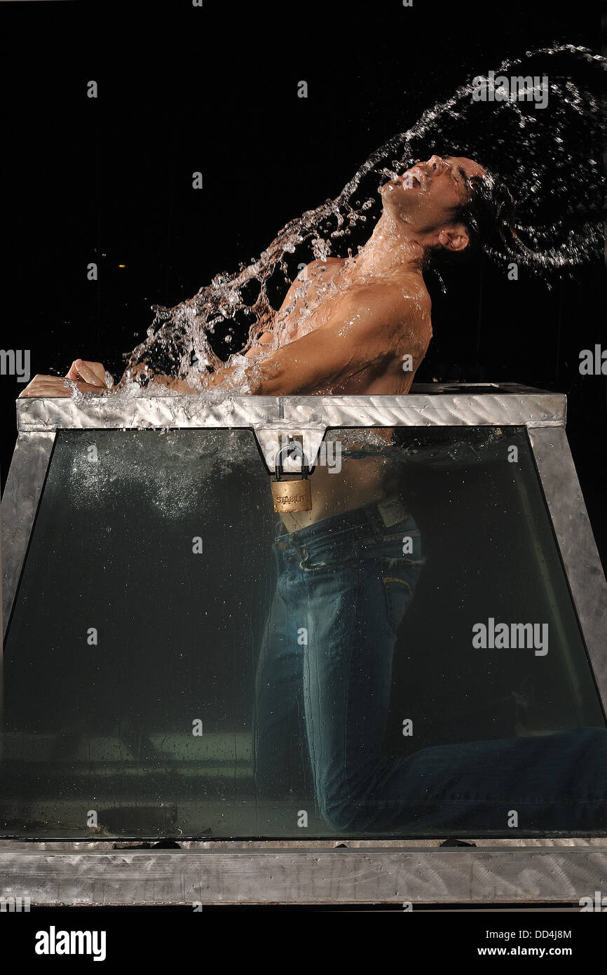 HANDOUT - An undated handout photo shows German illusionist Jan Rouven ...