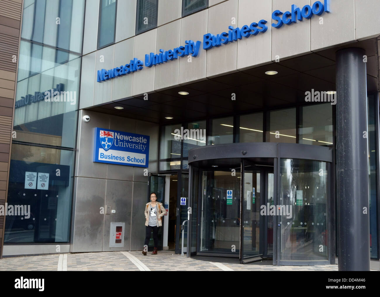 Newcastle university logo hi-res stock photography and images - Alamy