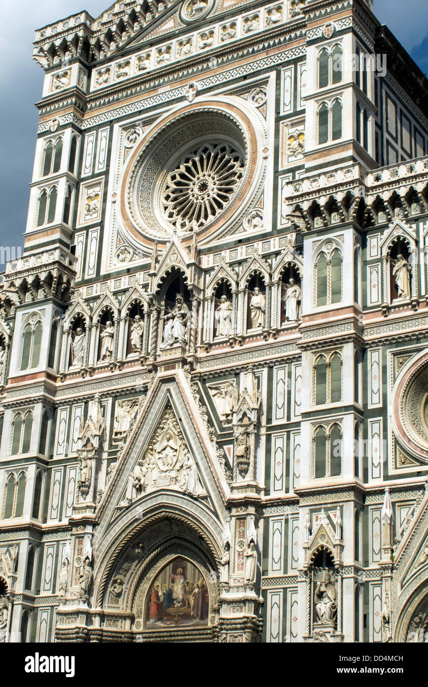 The front of the Duomo (cathedral) in Florence Italy Stock Photo - Alamy