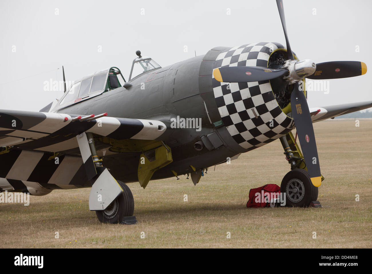 US WW11 Thunderbolt fighter aircraft at the Imperial War Museum ...