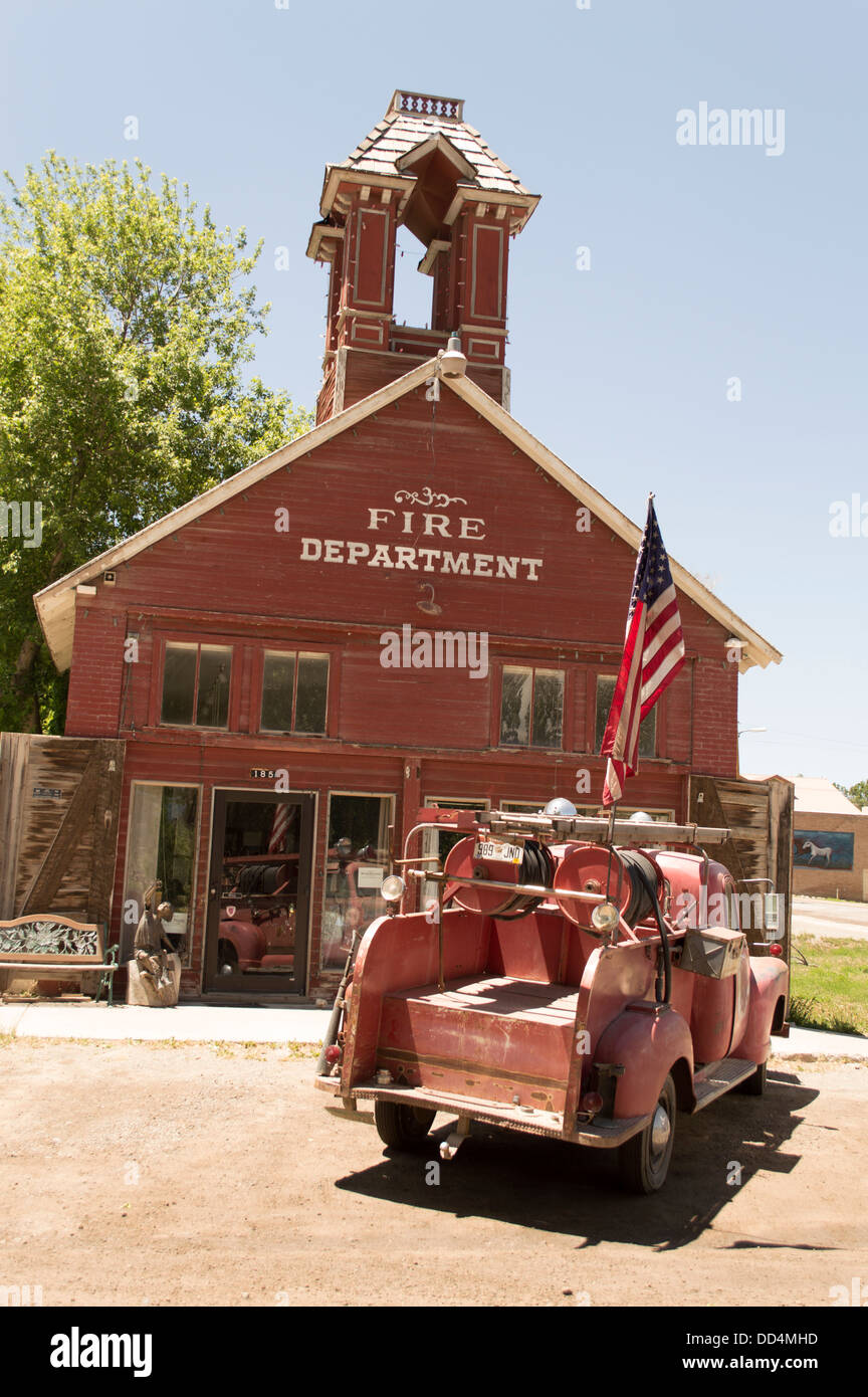 Old style building in the town of Ridgway, Colorado, USA Stock Photo ...