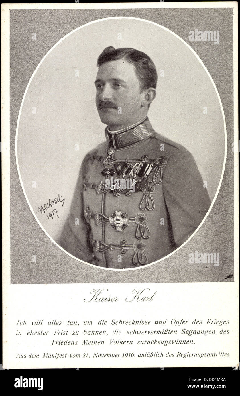 Ak kaiser karl hi-res stock photography and images - Alamy