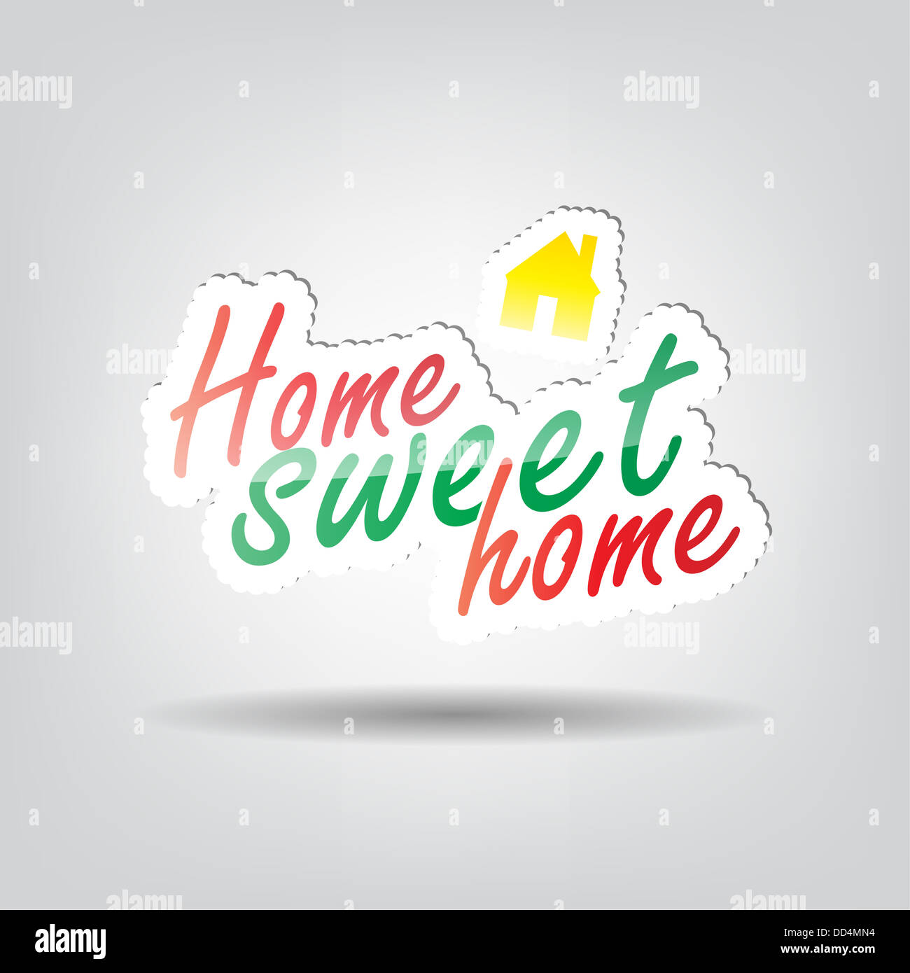 Home sweet home background with space for your text Stock Photo - Alamy