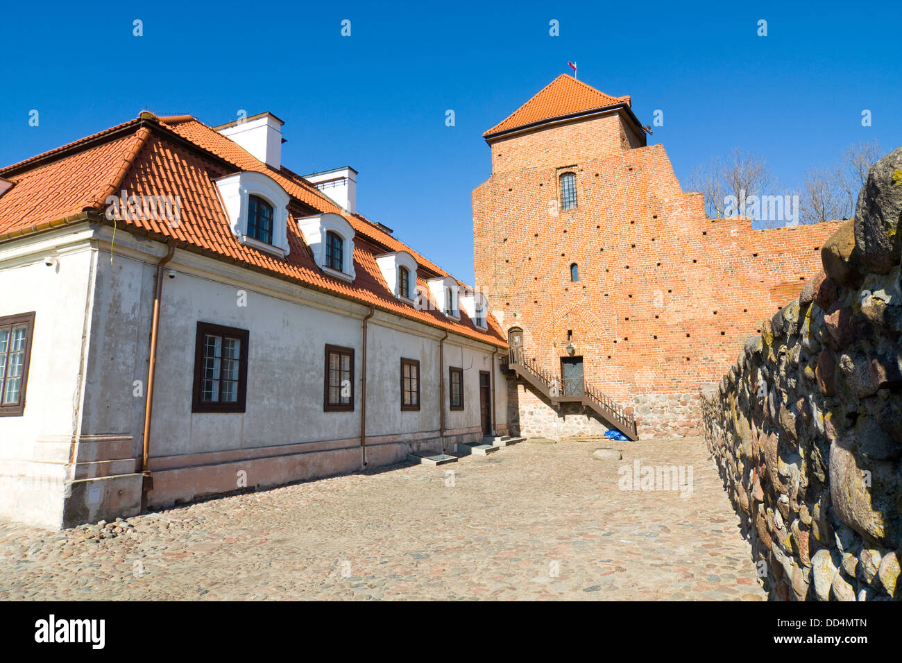 Medieval castle in Liw, Poland Stock Photo - Alamy