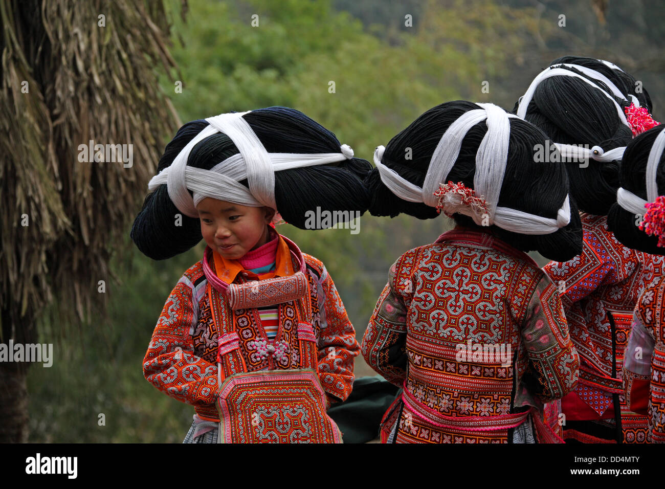 Miao ethnicity in Guizhou China Stock Photo - Alamy