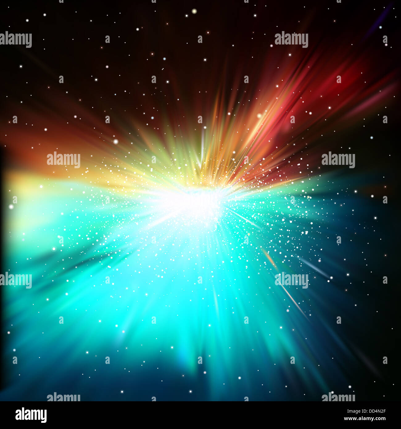 abstract dark space background with stars and supernova Stock Photo - Alamy