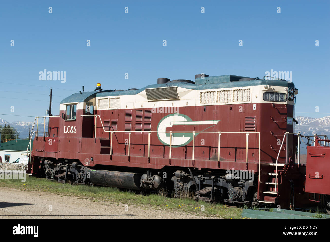 The scenic Leadville colorado railroad, out of Leadville, Colorado USA ...