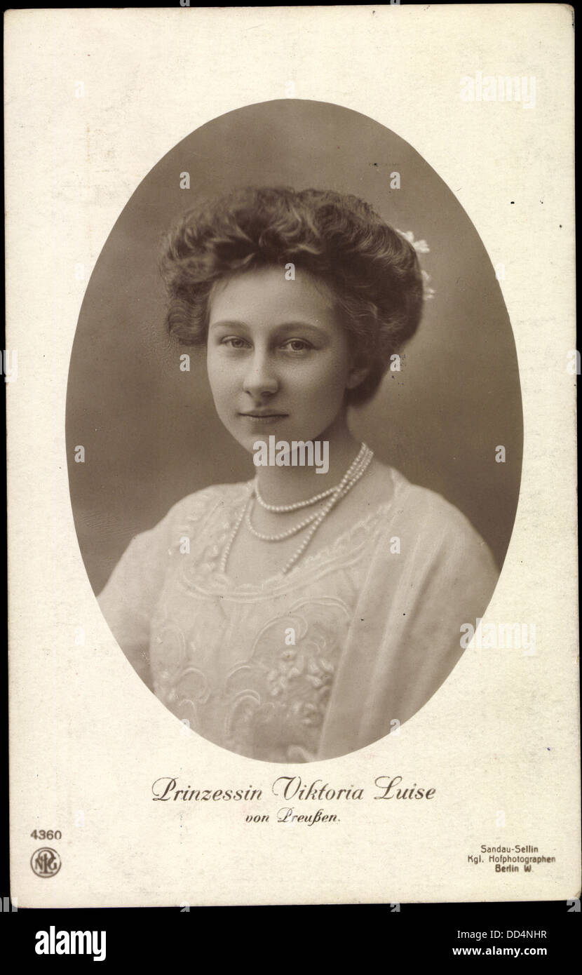 Prinzessin viktoria von preußen hi-res stock photography and images - Alamy