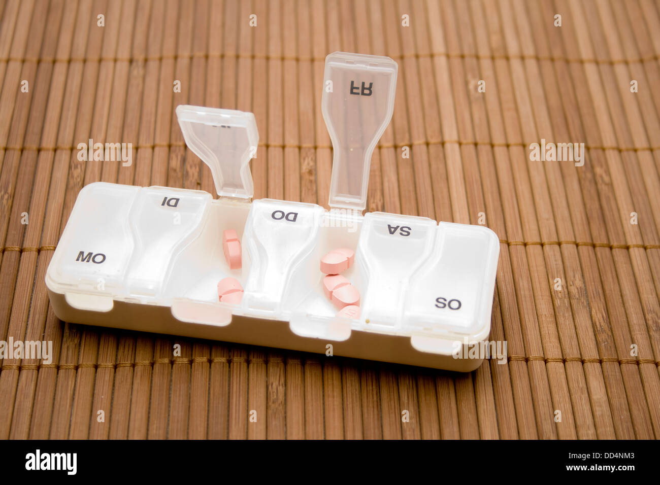 Tablet box with tablets Stock Photo - Alamy