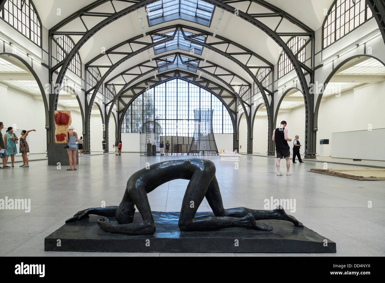 Sculptures in Body Pressure Exhibition at Hamburger Bahnhof Art Museum ...