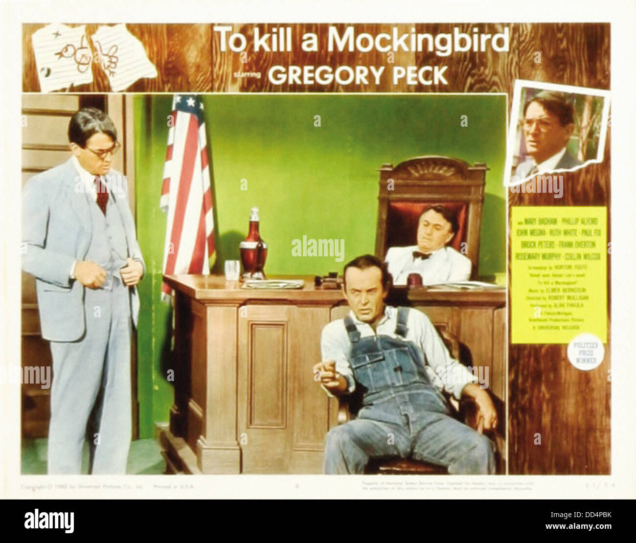 TO KILL A MOCKINGBIRD - Movie Poster - Directed by Robert Mulligan ...