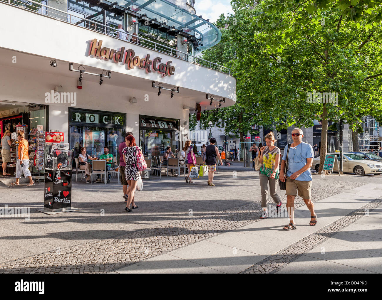 Berlin walking cafe hi-res stock photography and images - Alamy