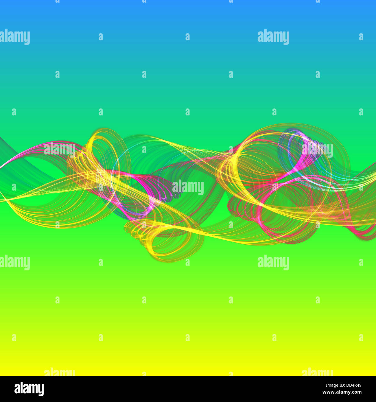 abstract colorful twisted waves Stock Photo - Alamy