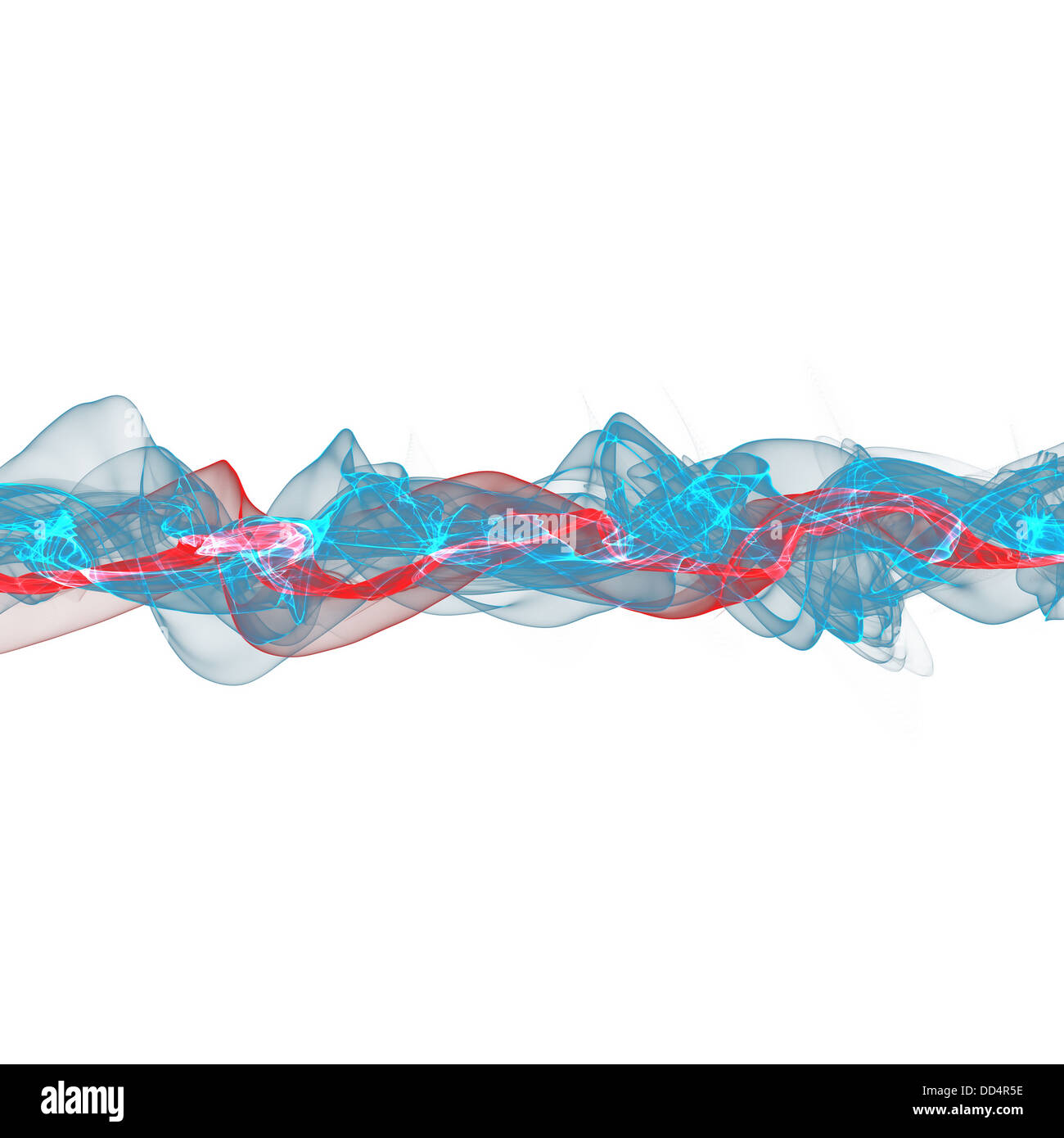 abstract colorful twisted waves Stock Photo - Alamy