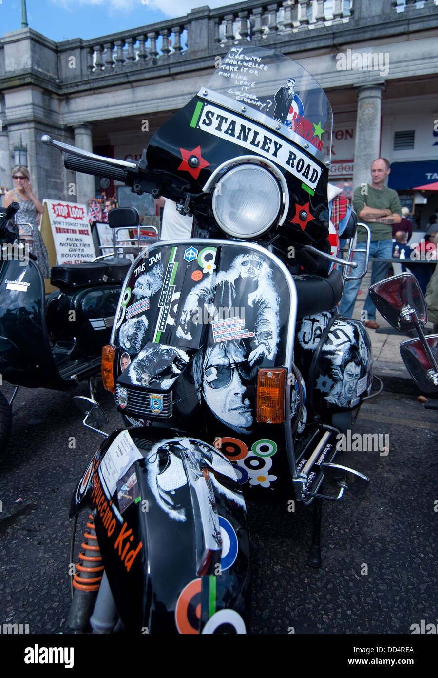 Decorated scooter hi-res stock photography and images - Alamy