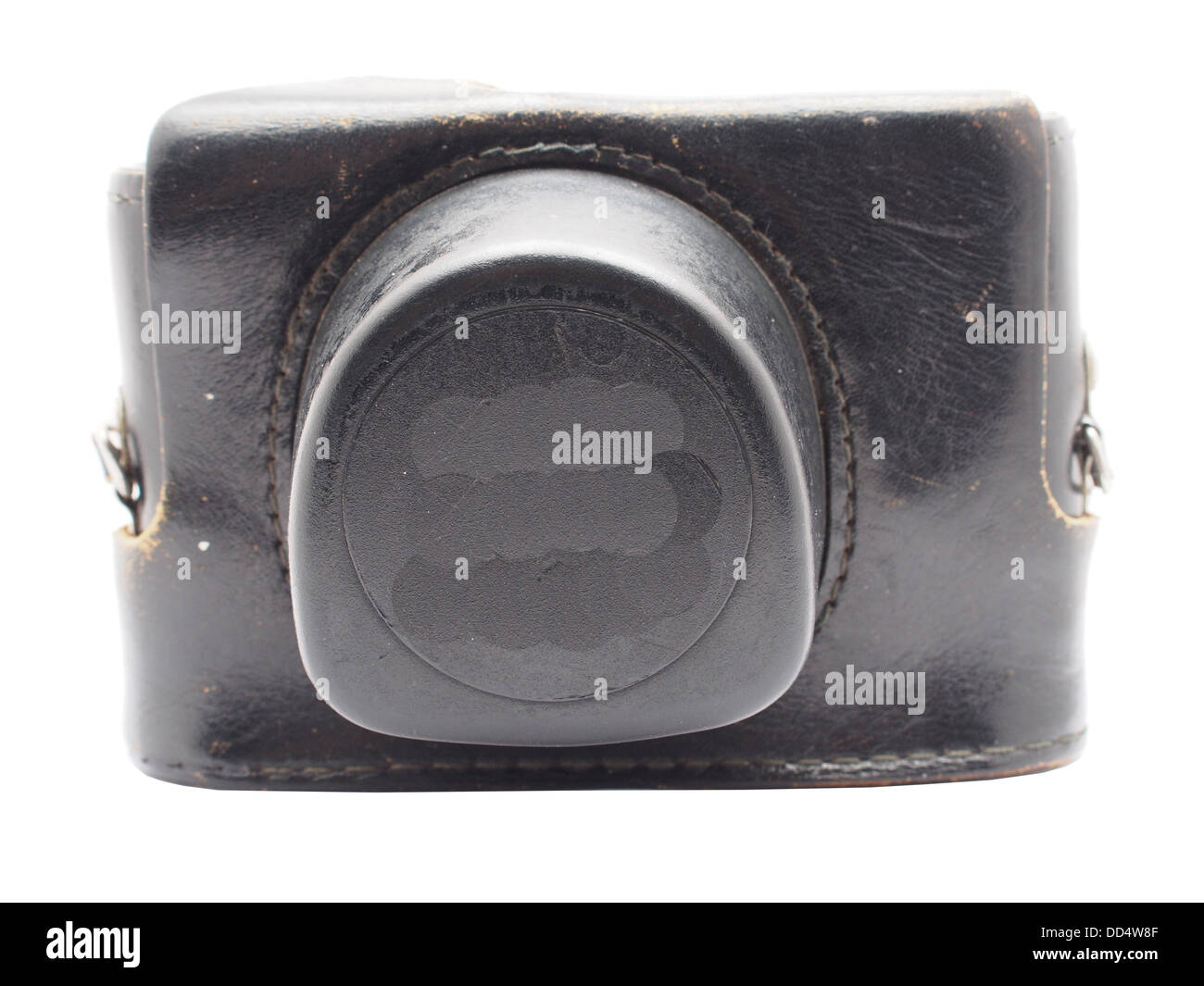 Cover for the camera on a white background Stock Photo - Alamy