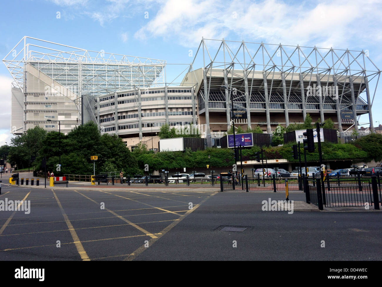 St James' Park, home ground of Newcastle United football club Stock ...