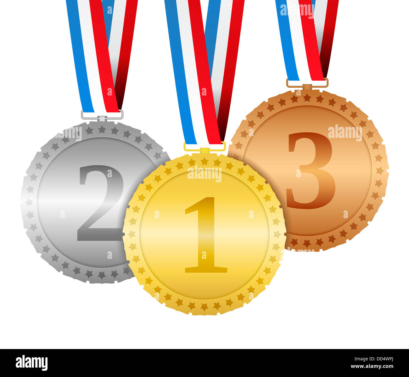 Hanging gold medal hi-res stock photography and images - Alamy