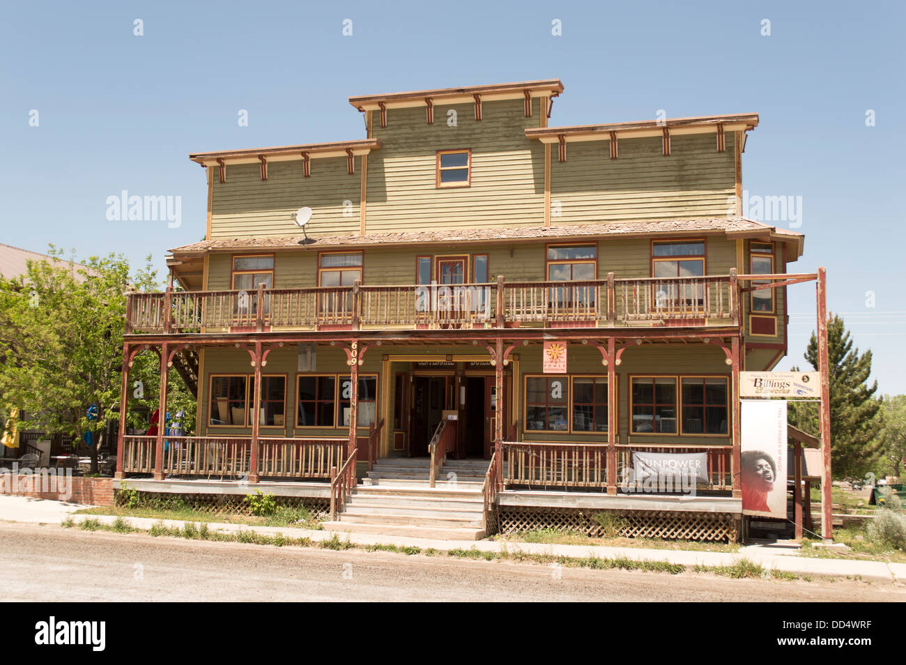 Old style building in the town of Ridgway, Colorado, USA Stock Photo ...