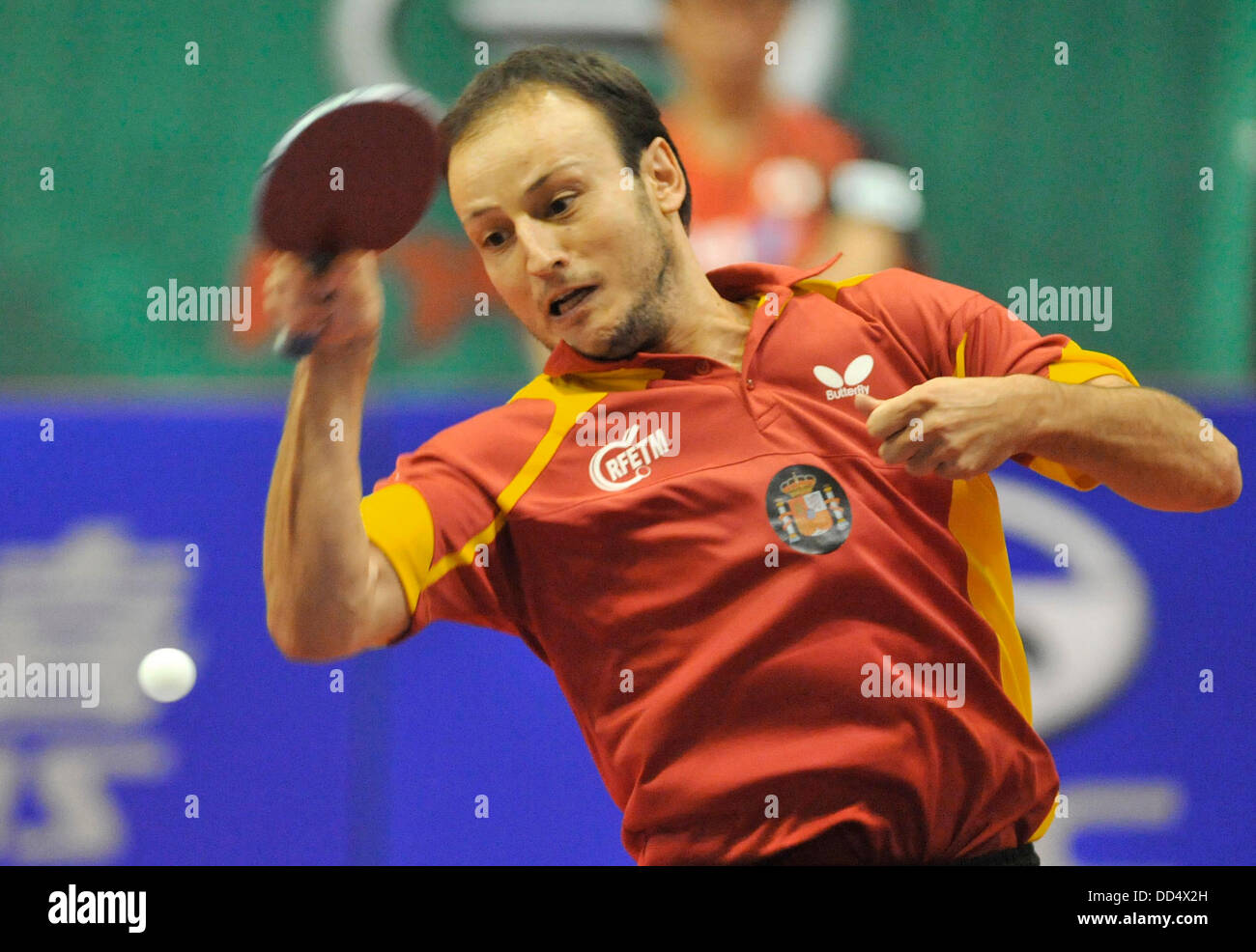 Olomouc, Czech Republic. 25th Aug, 2013. Carlos Machado (pictured) of ...