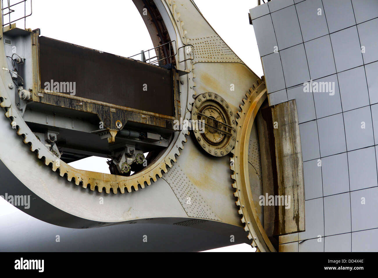 Workings of "Falkirk Wheel Stock Photo - Alamy