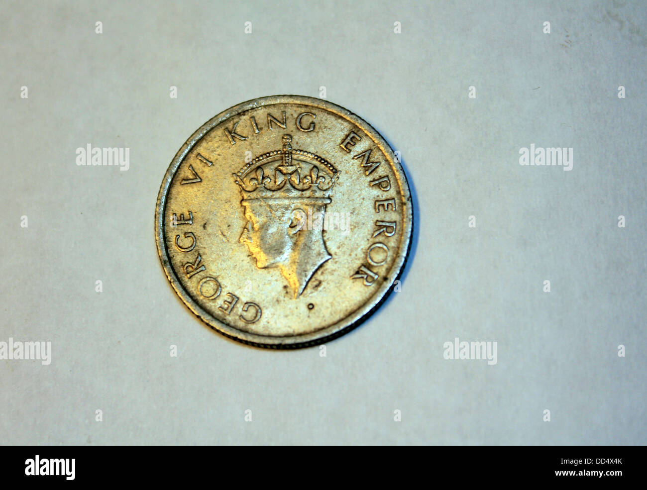 Old indian coin hi-res stock photography and images - Alamy