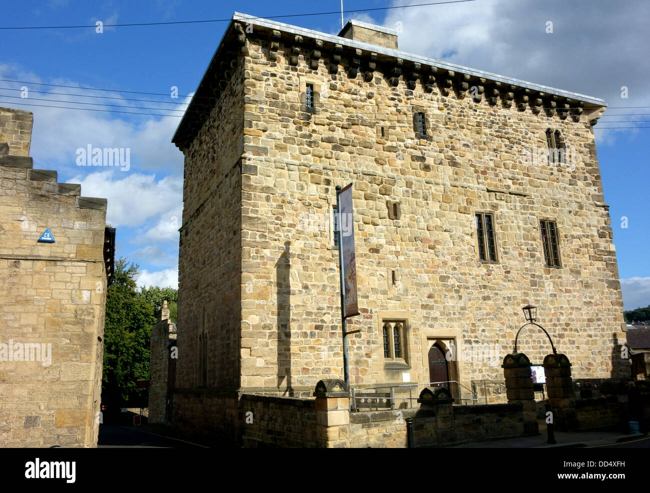 The Old Gaol in Hexham, Northumberland dates from 14th century and is ...