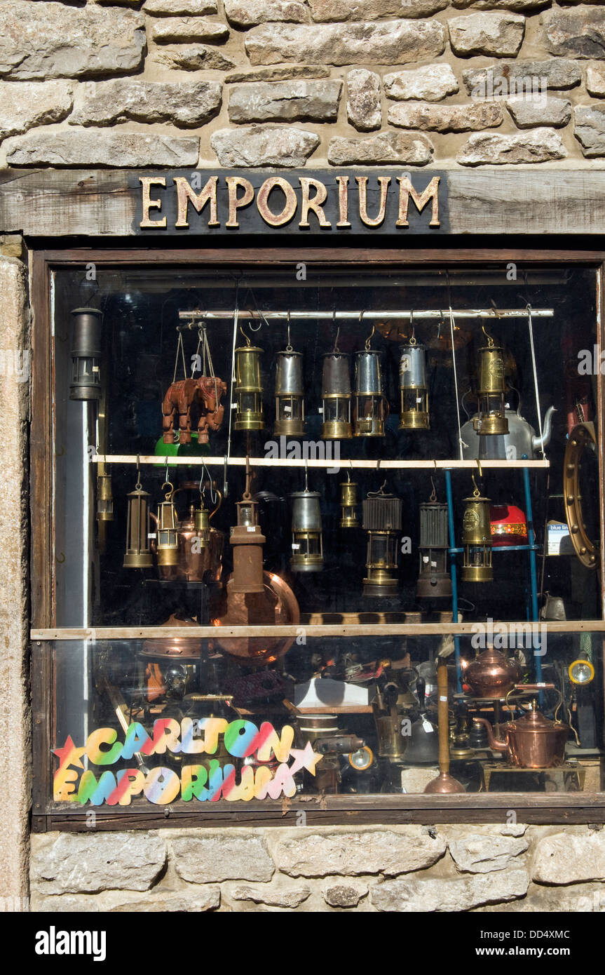 the old Emporium Derbyshire England Stock Photo - Alamy