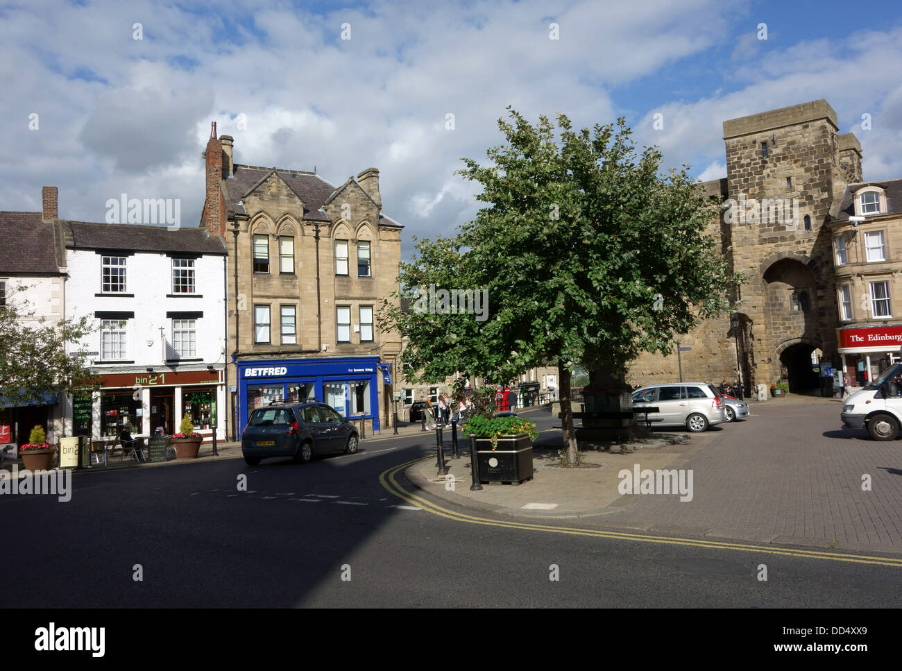 Hexham town centre hi-res stock photography and images - Alamy