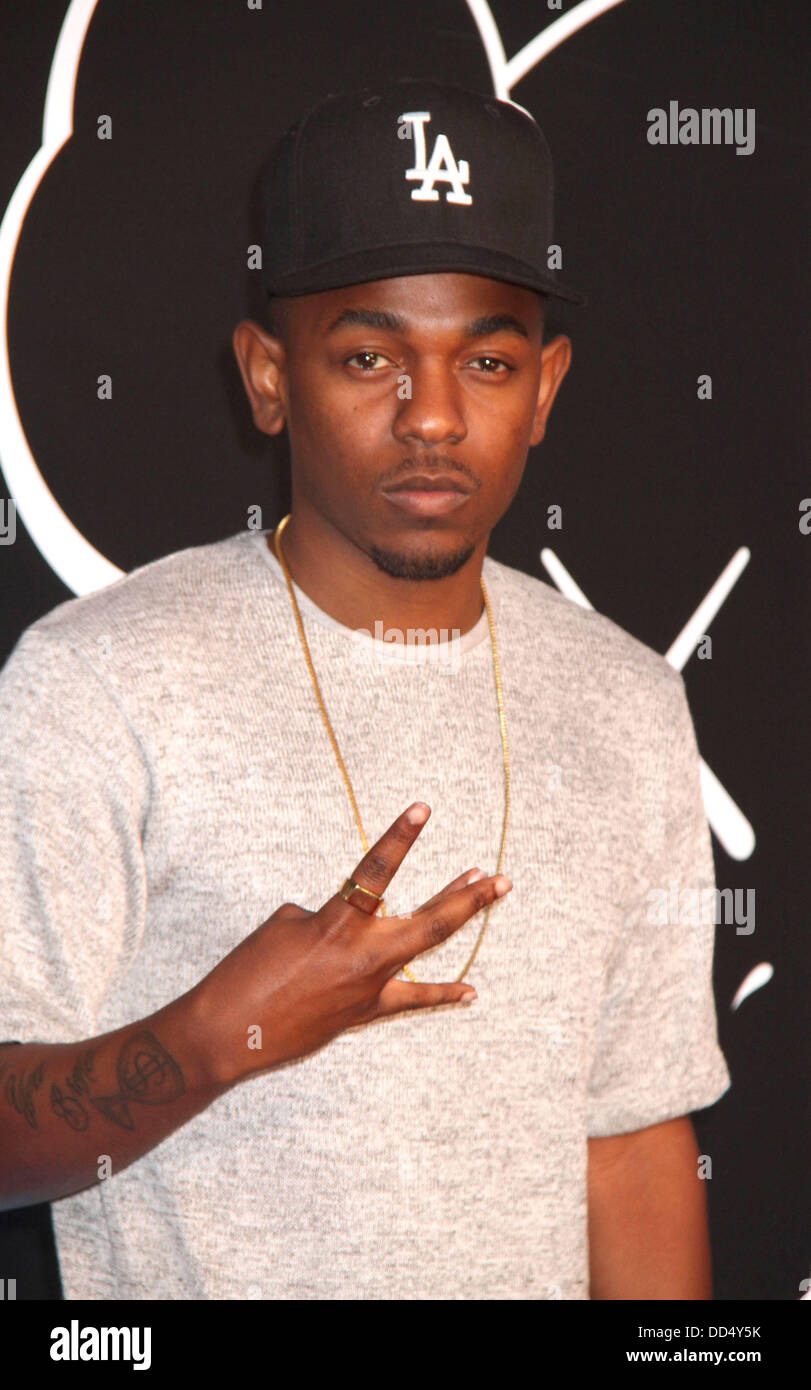 New York, New York, USA. 25th Aug, 2013. Rapper KENDRICK LAMAR attends ...