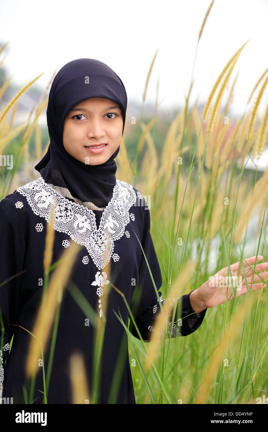 Young Muslim Woman Stock Photo - Alamy