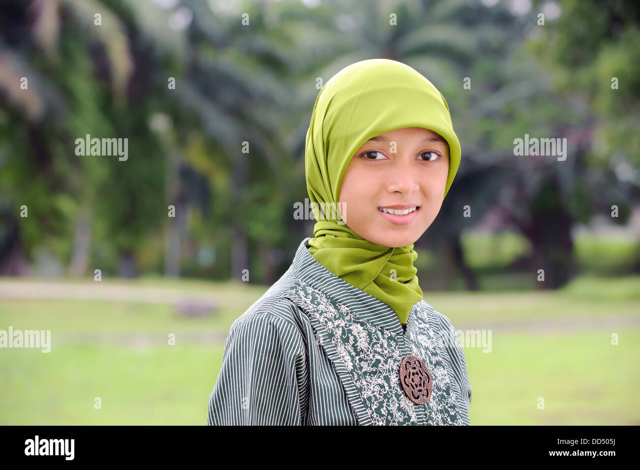 Young Muslim Woman Stock Photo - Alamy