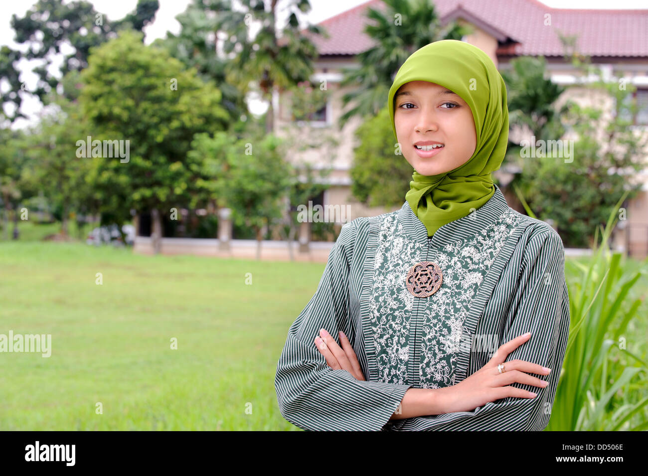 Young Muslim Woman Stock Photo - Alamy