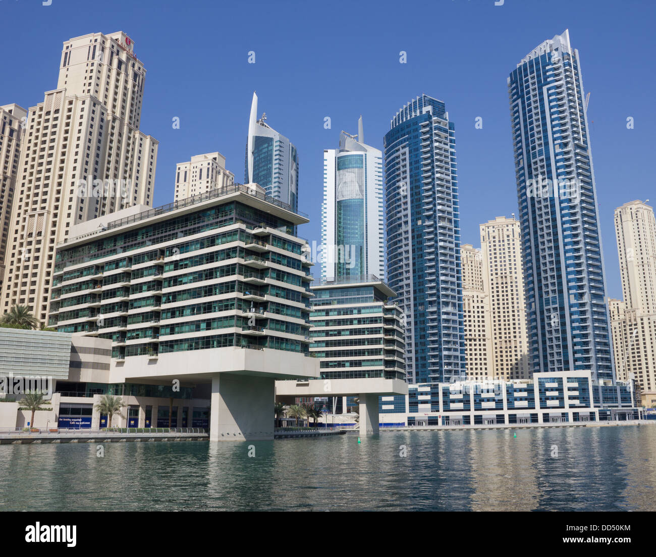 Modern buildings in Dubai Stock Photo - Alamy