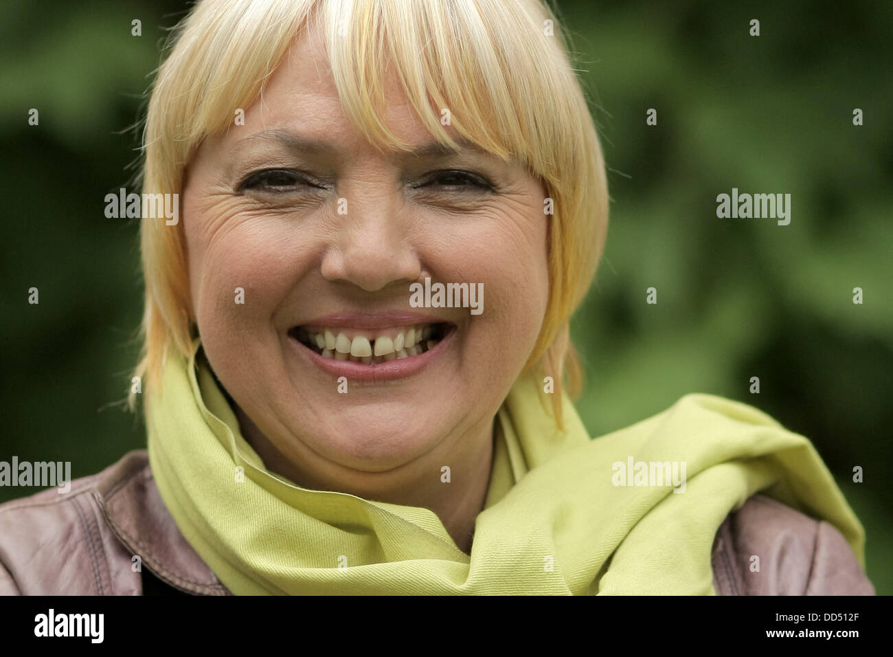 The federal chairwoman of Alliance 90/The Greens, Claudia Roth, is ...