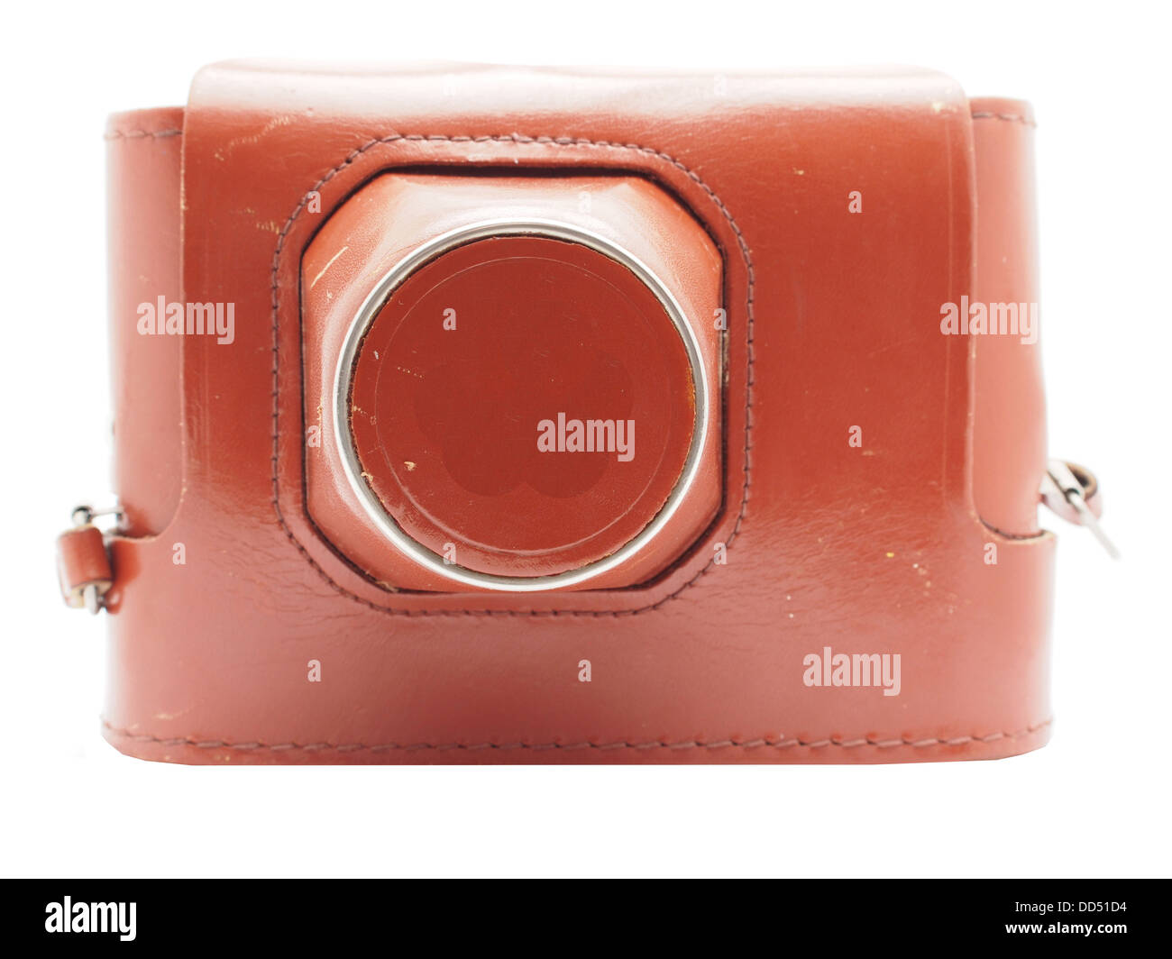 Cover for the camera on a white background Stock Photo - Alamy