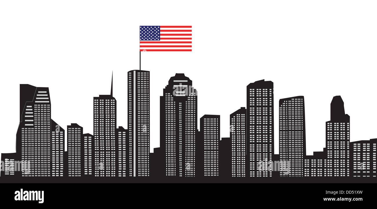 Houston city skyline black white hi-res stock photography and images ...