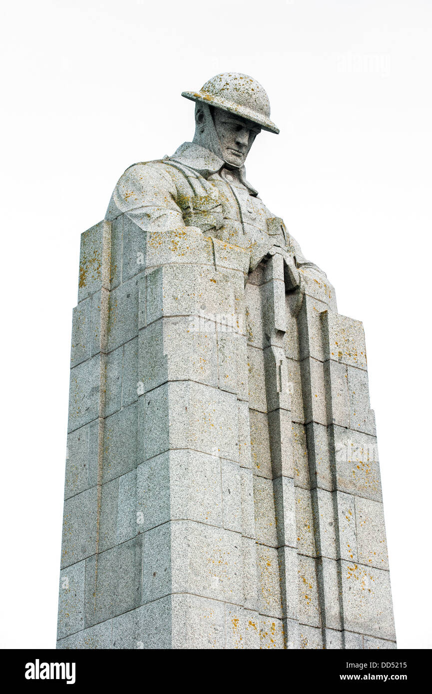 Brooding Soldier / St. Julien Memorial, Canadian First World War One ...