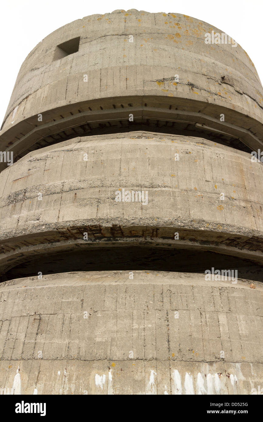 German Observation Tower Guernsey Stock Photos & German Observation ...
