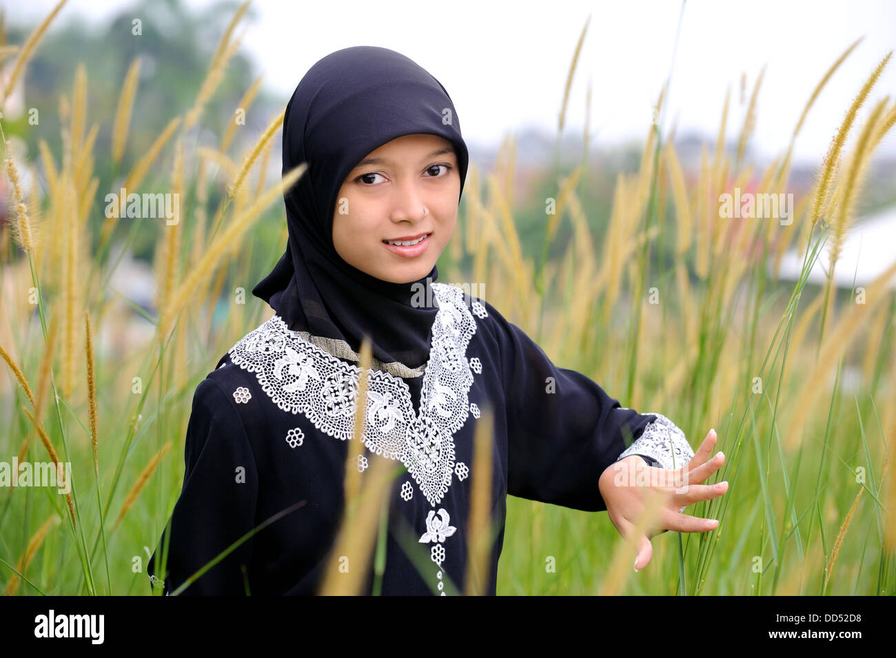 Young Muslim Woman Stock Photo - Alamy
