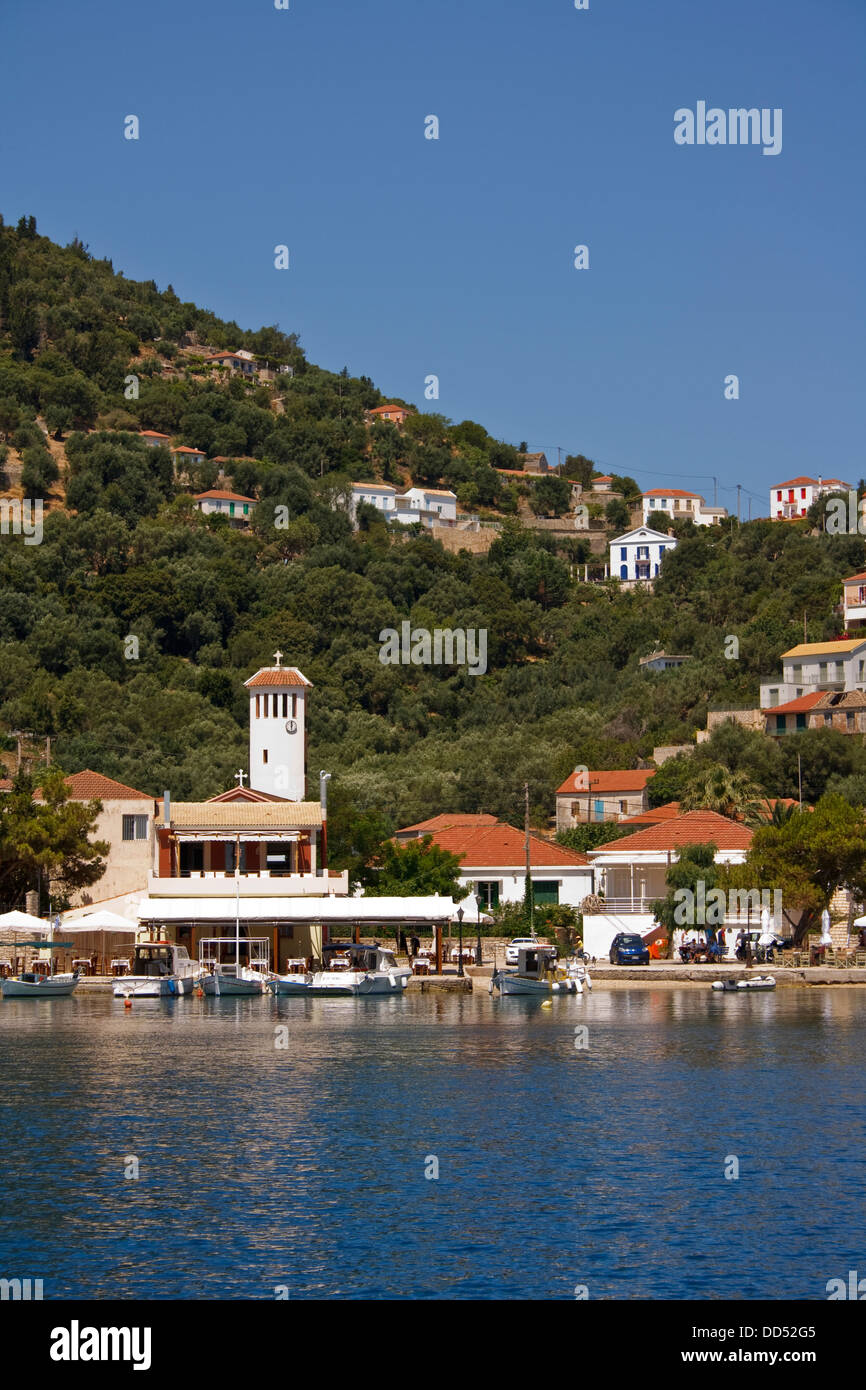 Harbour kioni ithaca greece hi-res stock photography and images - Alamy