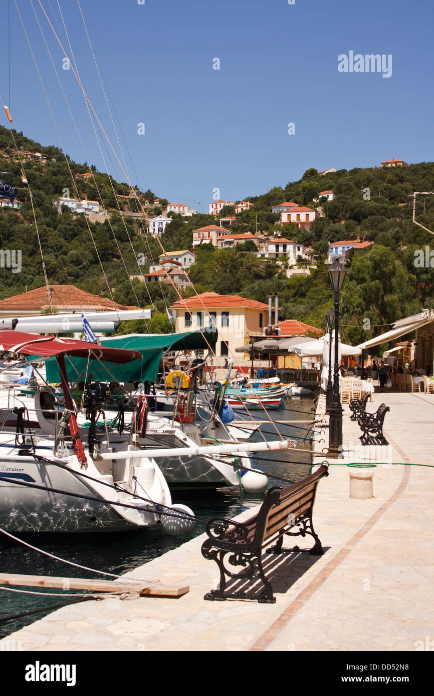 Harbour kioni ithaca greece hi-res stock photography and images - Alamy