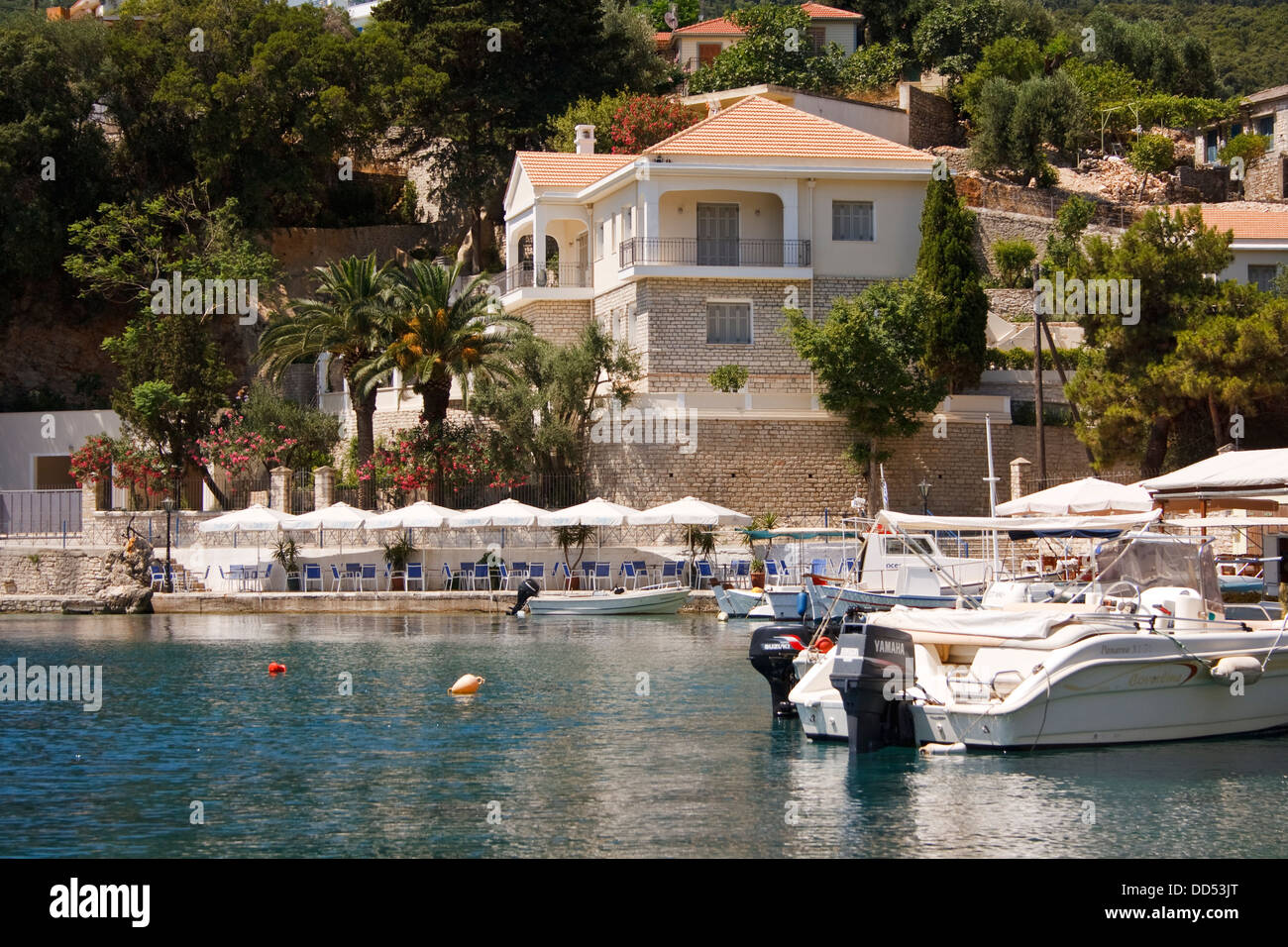 Harbour kioni ithaca greece hi-res stock photography and images - Alamy