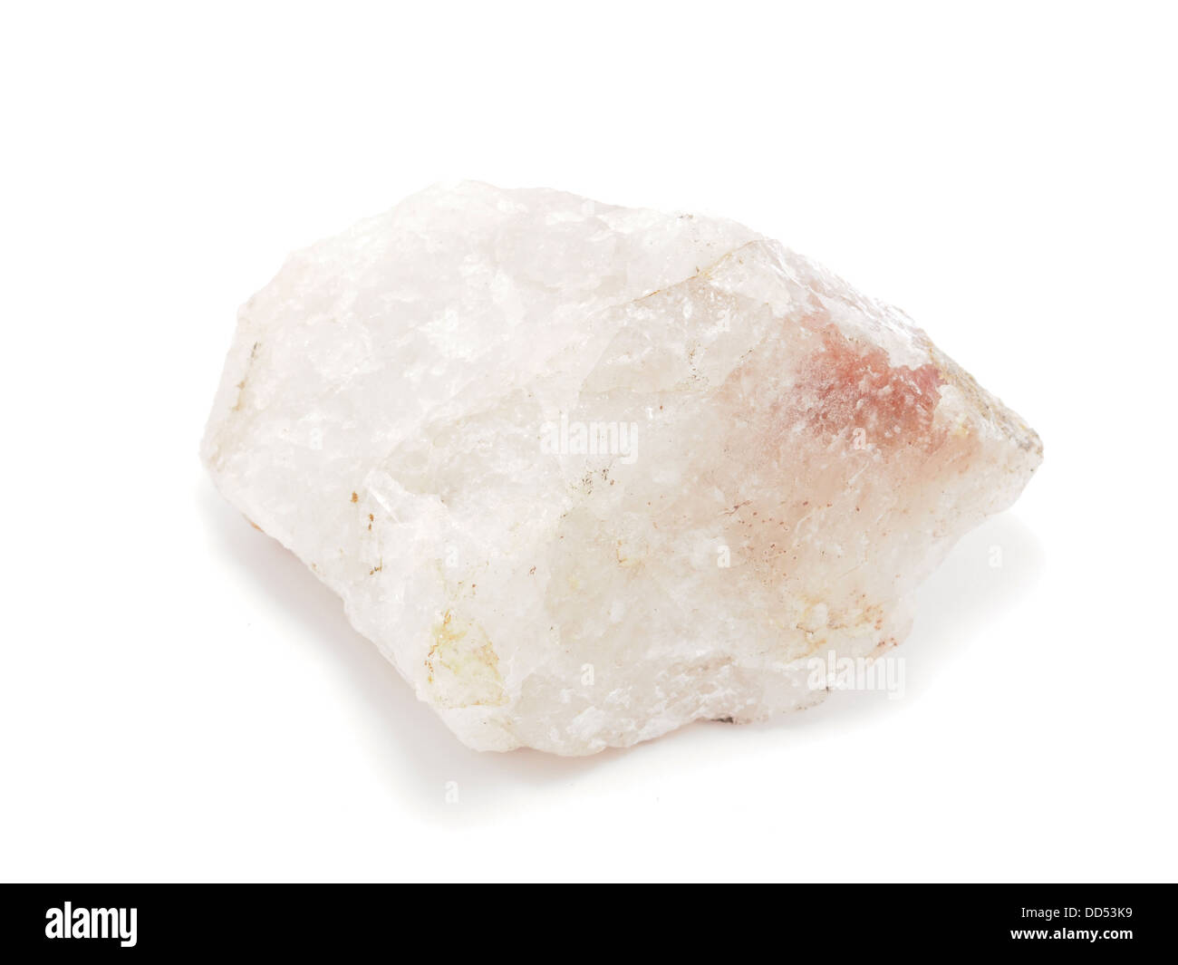 quartz on a white background Stock Photo - Alamy