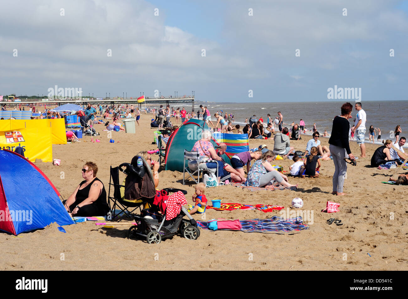 Skegness Beach and Promenade,Lincolnshire Stock Photo - Alamy