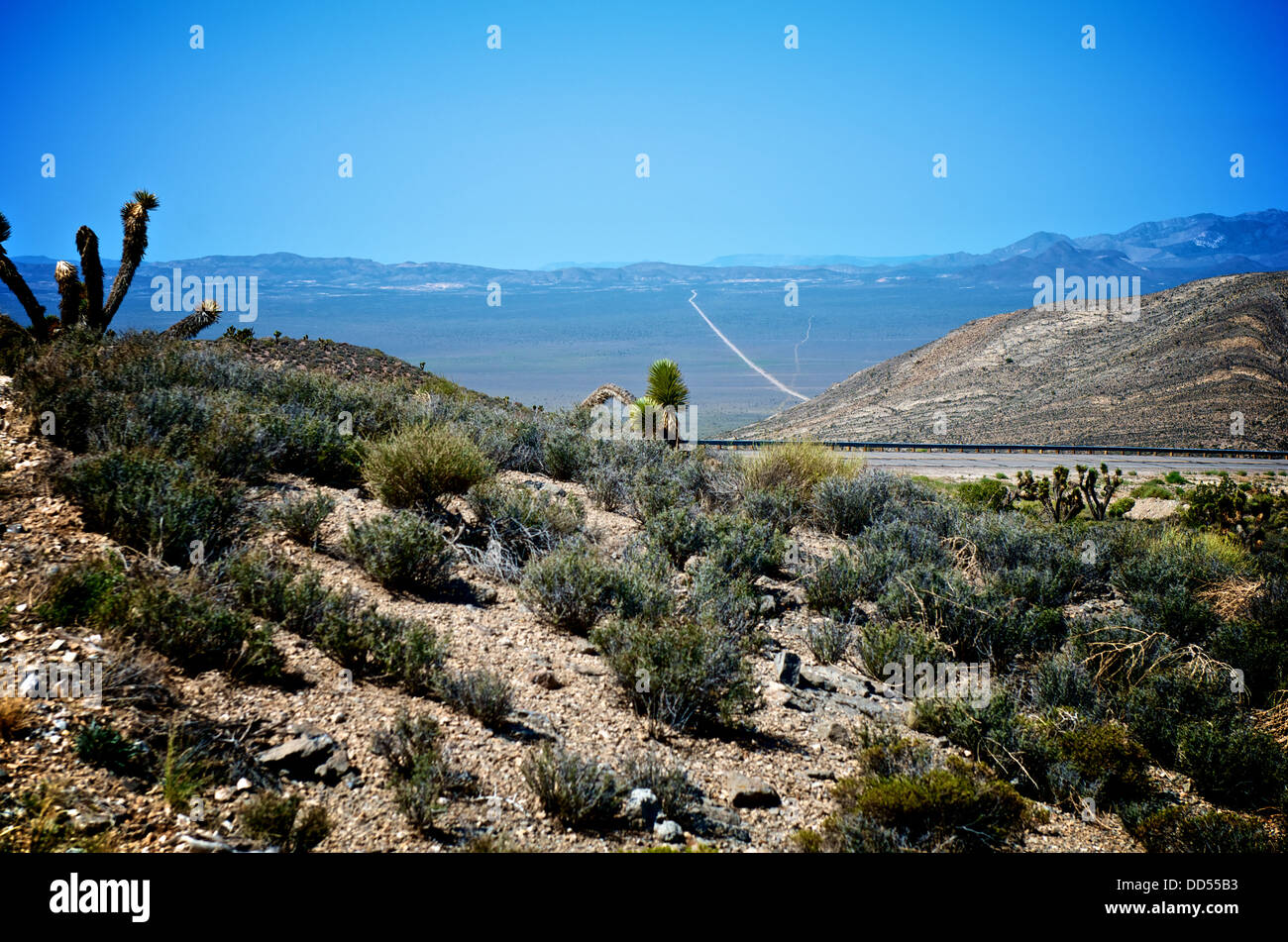 Vicinity Rachel Nevada 2012, Extraterrestrial Highway Stock Photo - Alamy