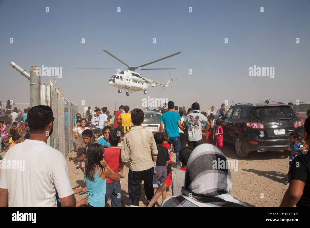 Domiz refugees camp, Duhok province, Northern Iraq. 26th Aug, 2013 ...