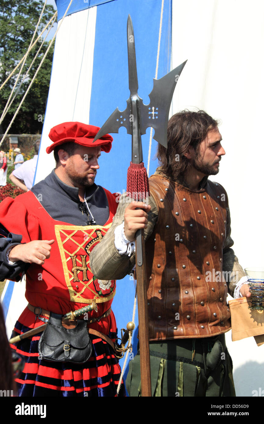 London, UK. 26th Aug, 2013. Tudor Joust, Hampton Court Palace, East ...